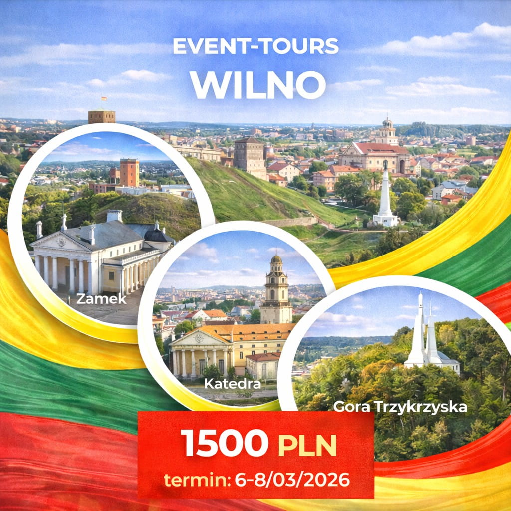 Wycieczka do Wilna – samolotem | Zabytki i historia | Event-Tours